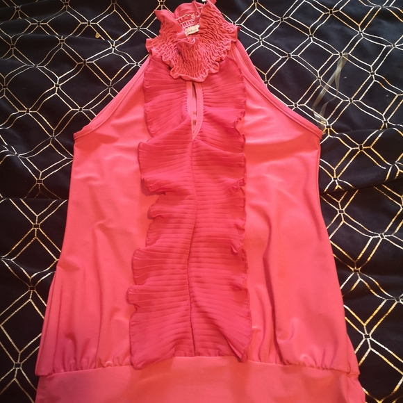 Urban Behavior | Tops | Nwt Hot Pink Dressy Tank Top | Poshmark